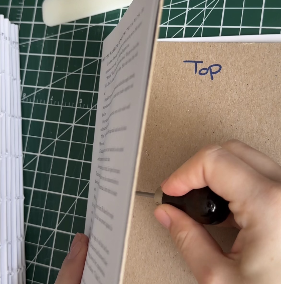 My First Bookbinding – Manacled – Atilia Co. Knit & Crochet