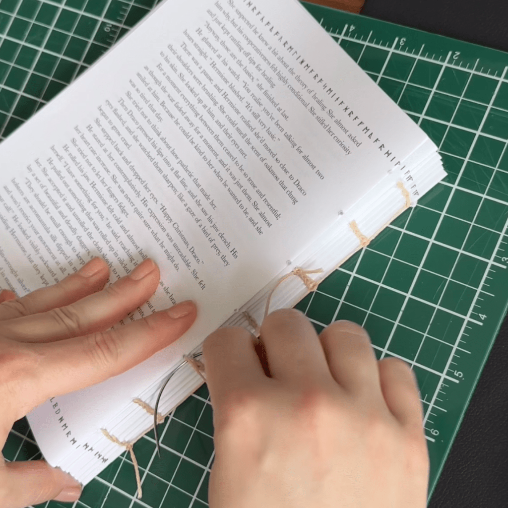 My First Bookbinding – Manacled – Atilia Co. Knit & Crochet